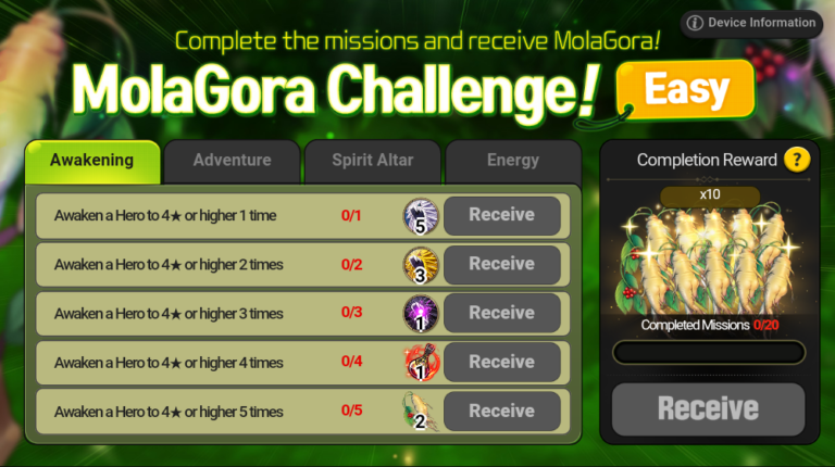 Molagora Challenge & Hunt expert Challenge - Epic7guides