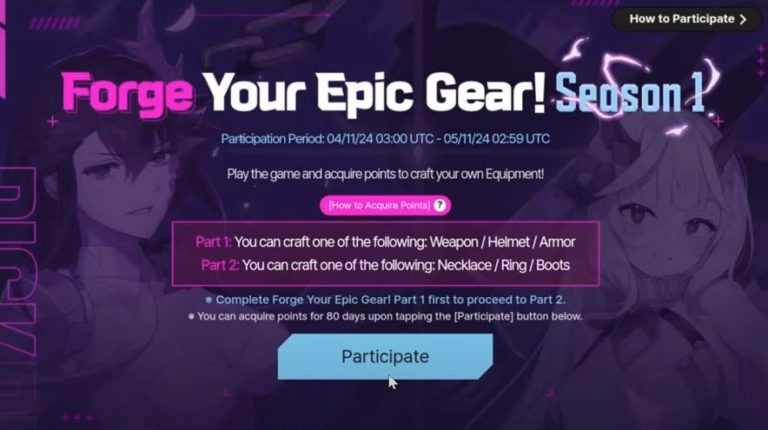 Gear Up: Forge Your Epic Gear Event Guide ! - Epic7guides